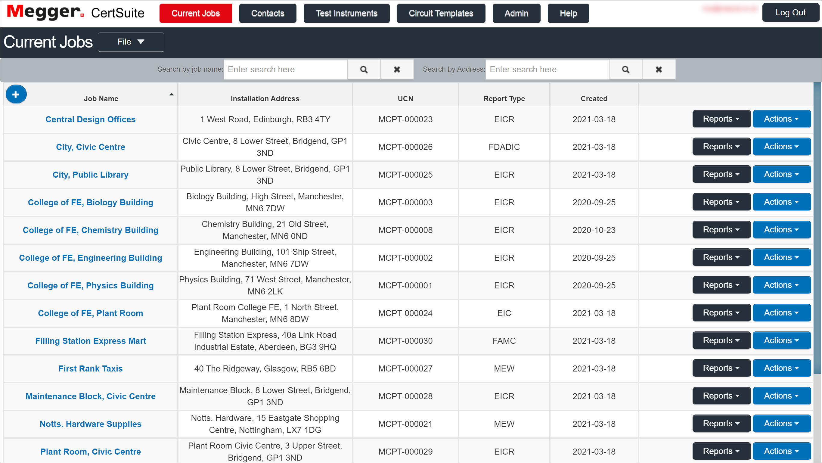 CertSuite - Electrical Certification Software